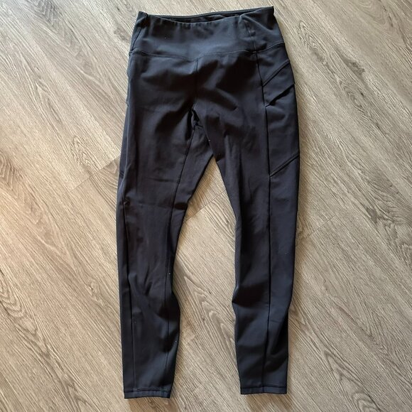 Avalanche | Pants & Jumpsuits | Black Highwaisted Pocket Leggings ...